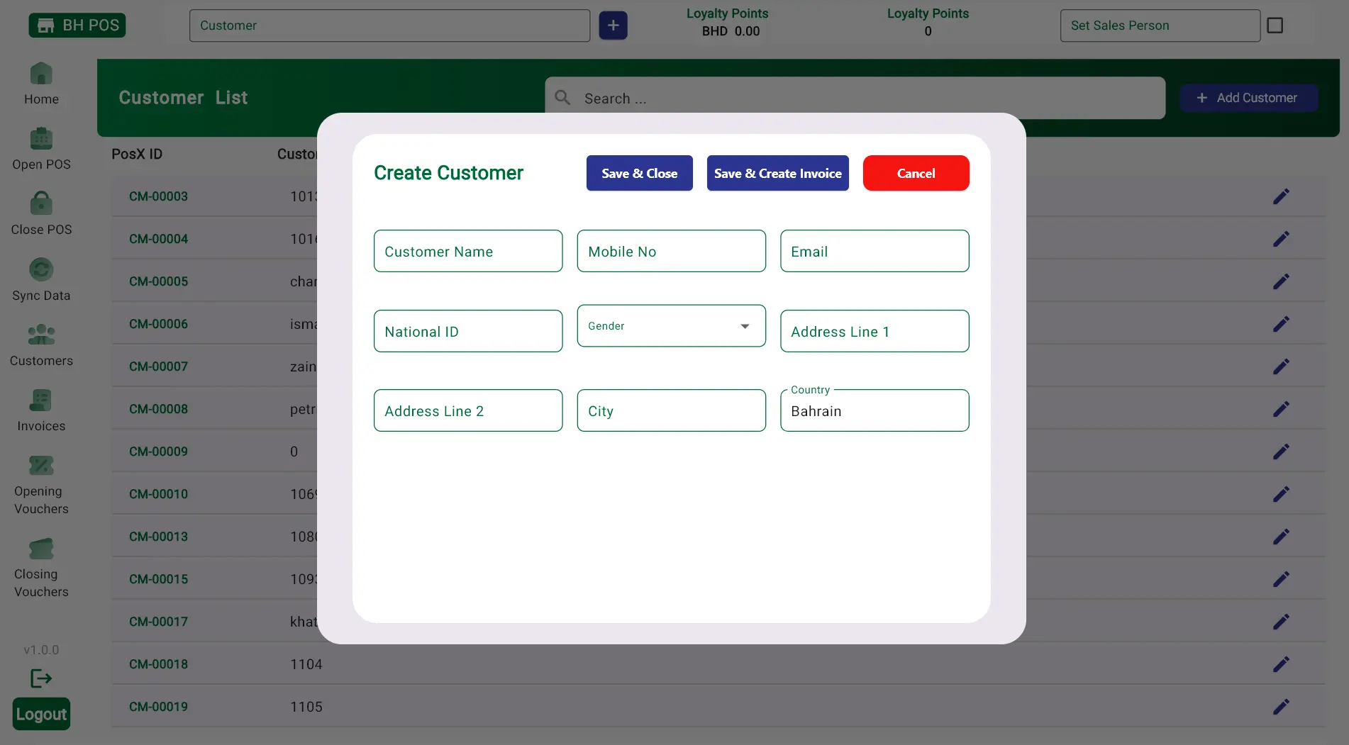 Offline point of sales built on Flutter for ERPNext.