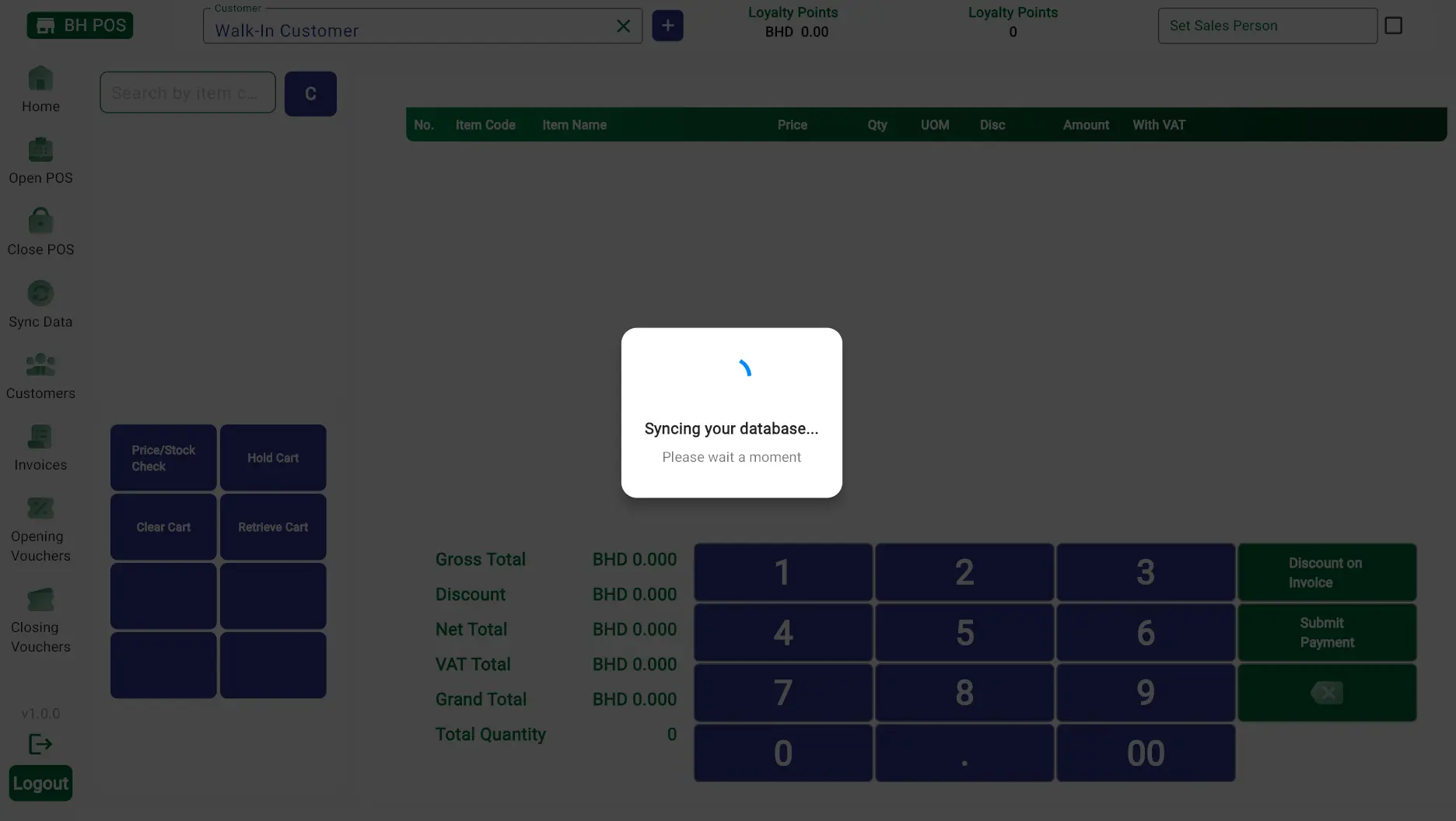 Offline point of sales built on Flutter for ERPNext.